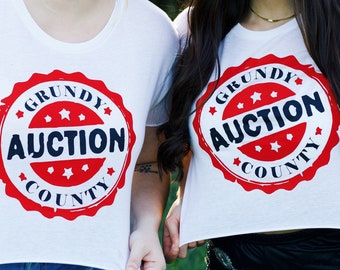 Grundy County Auction Shirt - Etsy