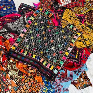 100piece Lot Banjara Neck Yoke Patch, Traditional Embroidery, Applique ...