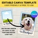 Editable Therapy Pet Trading Card Template Custom Trading Card ...