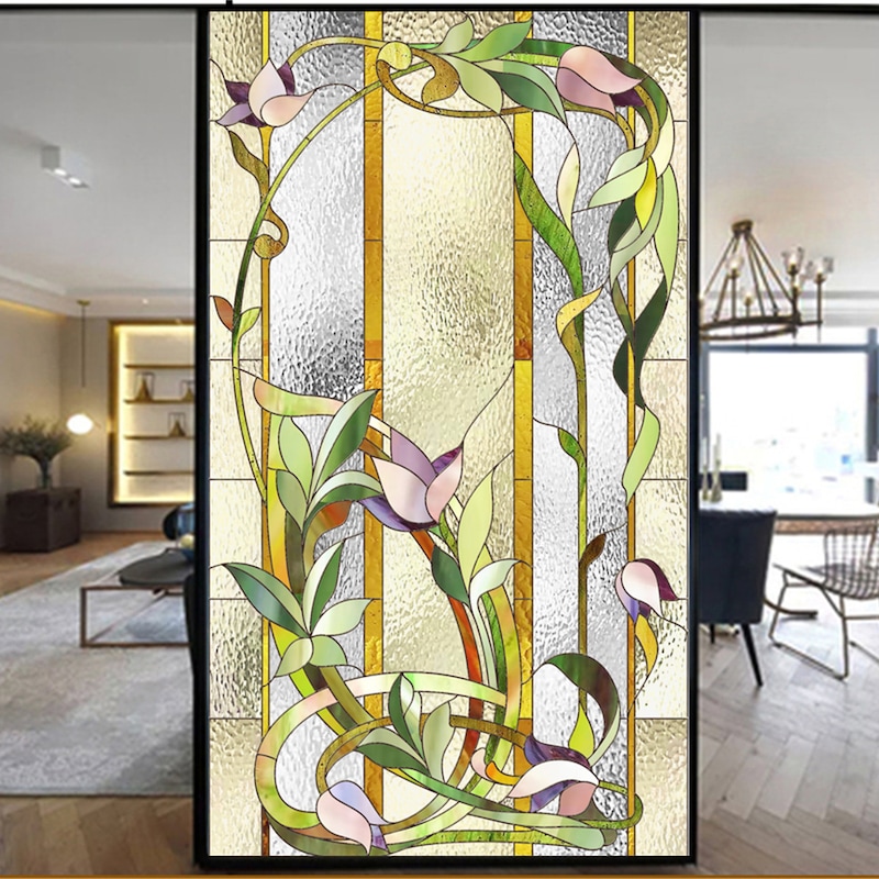 Window Cling Orchid - Etsy