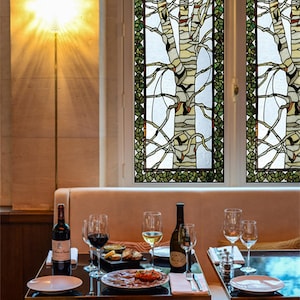 Window Privacy Film, Window Clings Vinyl, Static Cling Decorative ...