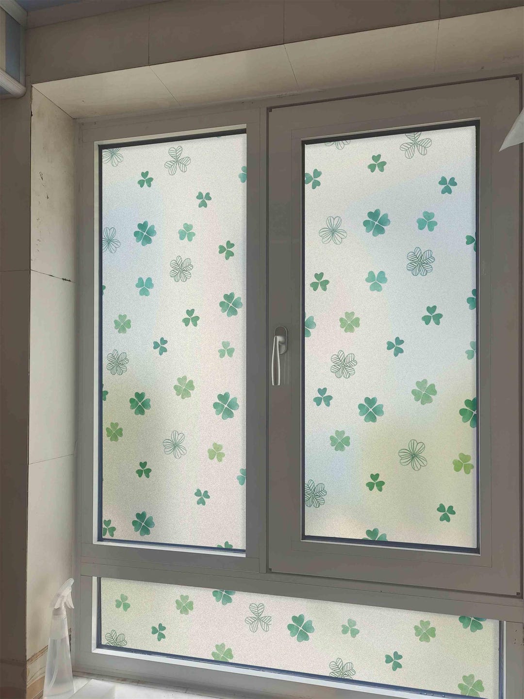 Static Cling Frosted Glass Film – Opaque, Privacy Anti-peep Window ...