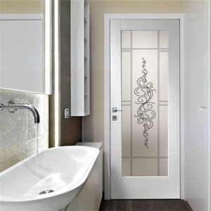 Custom Size Frosted Window Film Privacy Sticker Non Adhesive Vinyl ...
