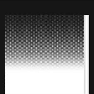 Gradient Dot Frosted Stained Glass Window Privacy Film – Static Cling ...