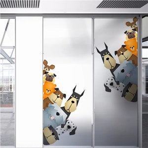 Window Film Poster Static Cling Frosted Home Decor Glass Stickers for ...