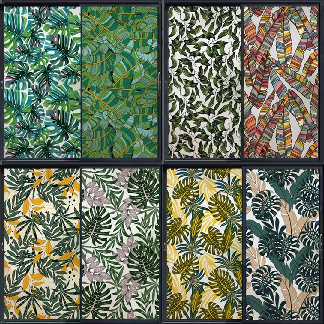 Customized Stained Glass Film,window Opaque Sticker,frosted Static Cing ...