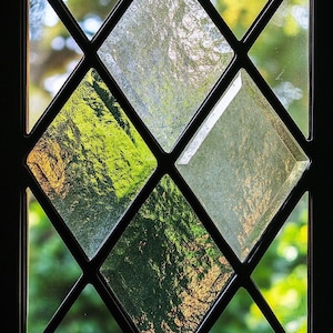Colorful Diamond Stained Glass Window Film - Decorative Privacy Film ...