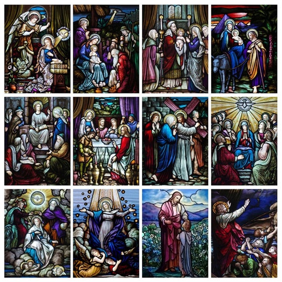 Nativity Catholic Church Stained Glass