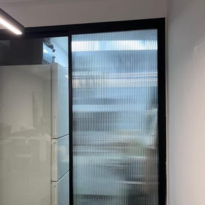 Premium Glass Film - Translucent Frosted Privacy Decal for Bathroom and ...