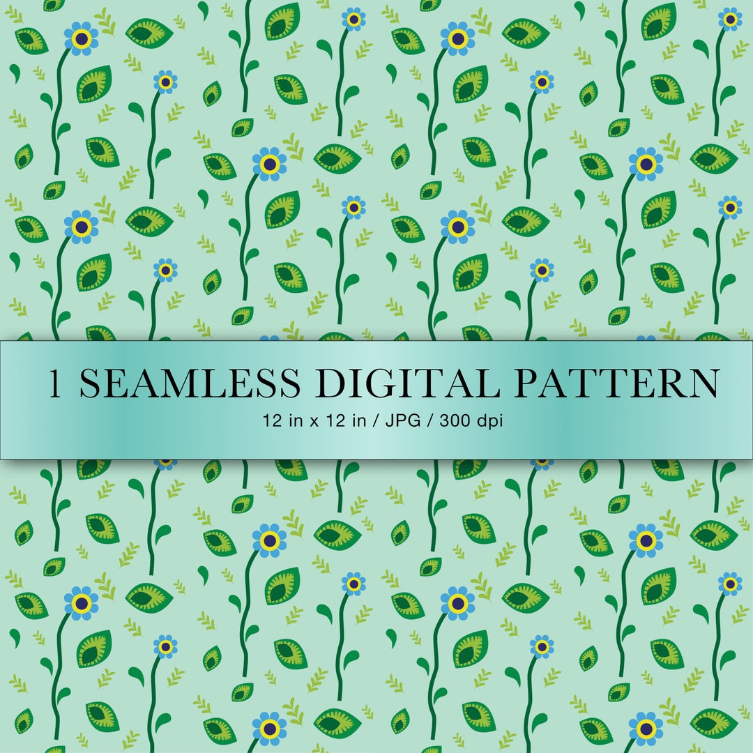 Seamless Pattern, Digital Download Pattern, Seamless Pattern Paper ...
