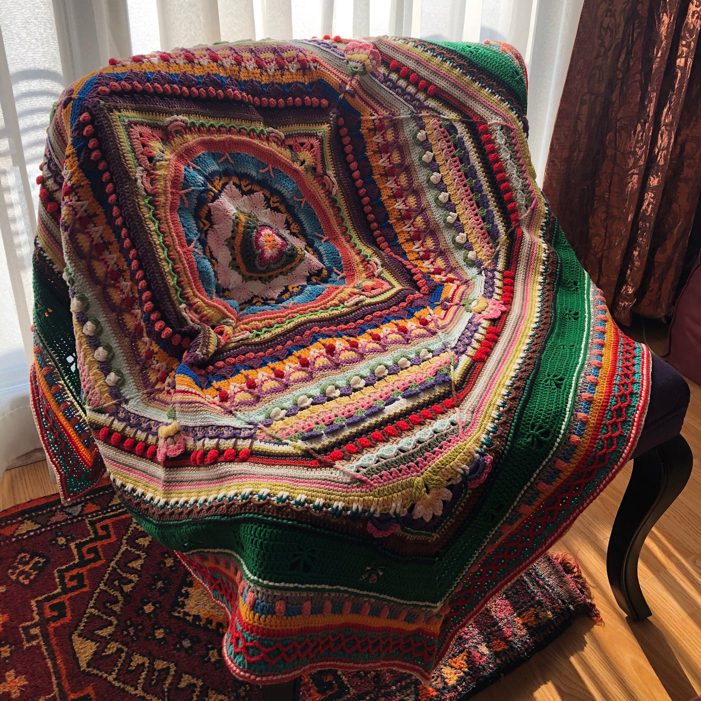 Crochet Blankets for Sale, Sophies Universe Blanket, Heirloom Gifts ...