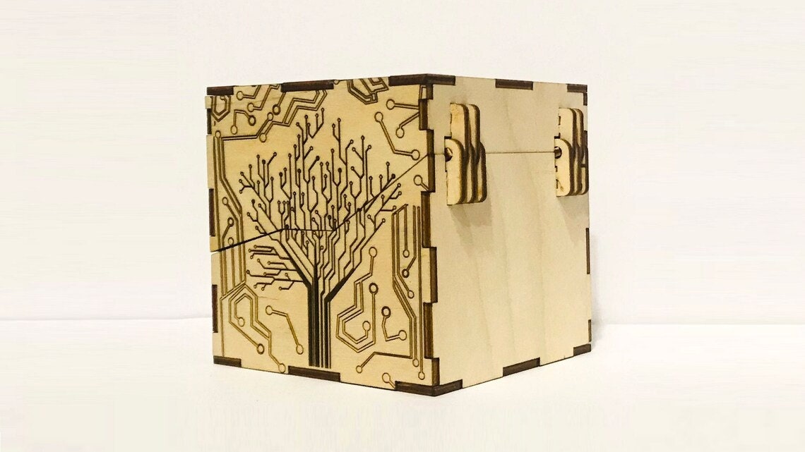 Robot Box. 3mm, 1/8inch, 4mm. Laser Cut Files SVG, PDF, CDR Digital ...