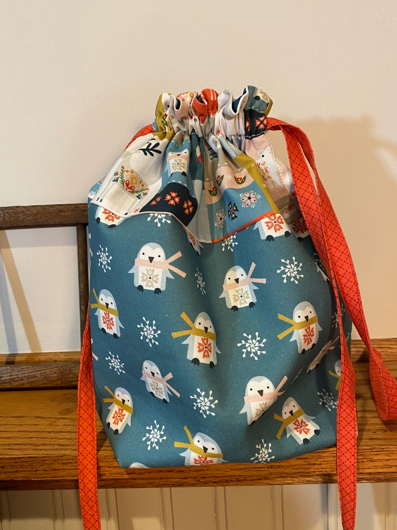 Large Quilted Duffle With Storage Sack, Patchwork - Etsy