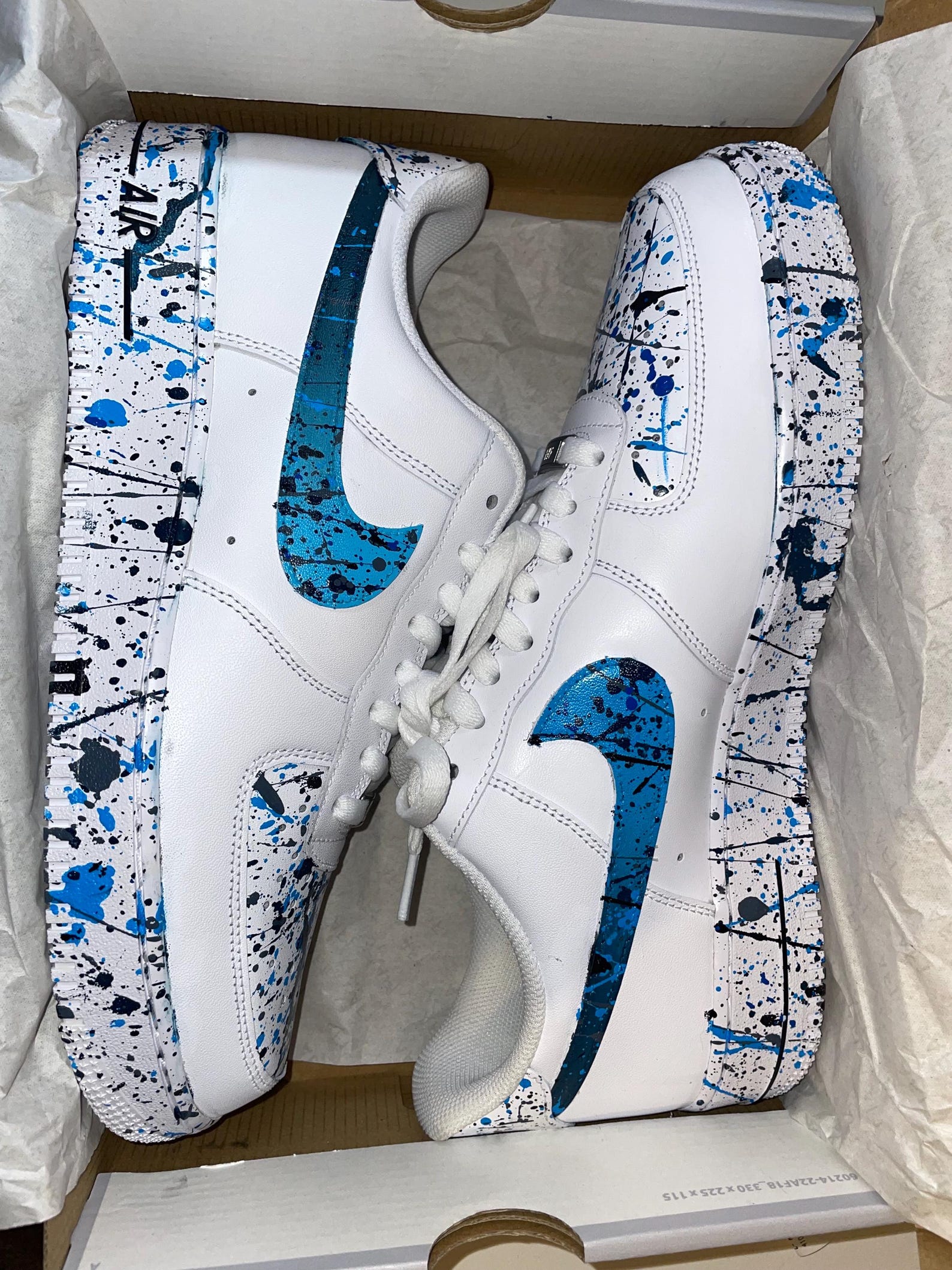 Air Force 1 Paint Splatter 2.0 - Etsy