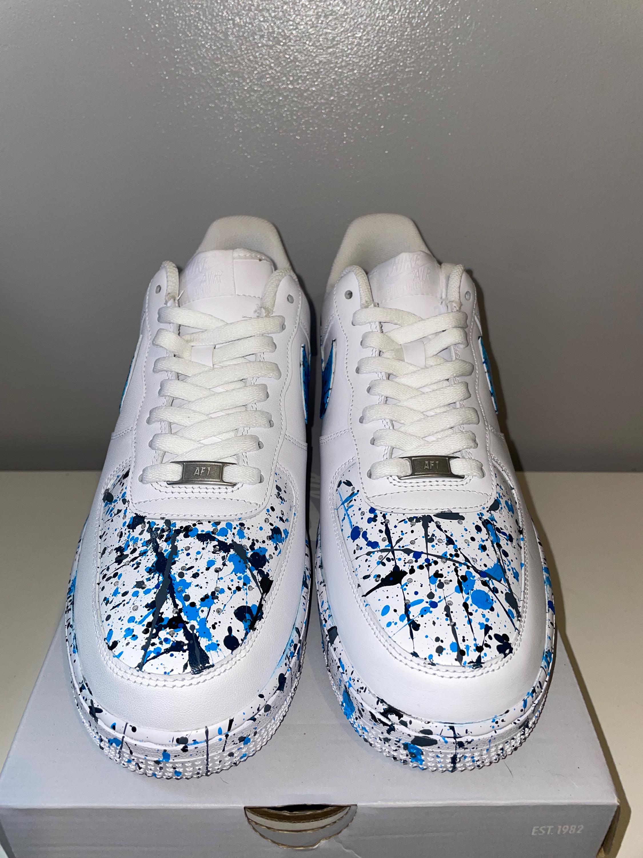 Air Force 1 Paint Splatter 2.0 - Etsy