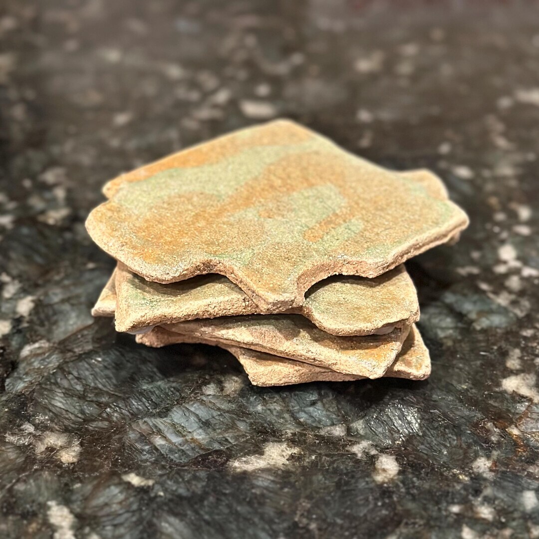 Jigsaw Puzzle Pieces, Connecting Coaster Set | Ceramic Puzzle Tiles ...