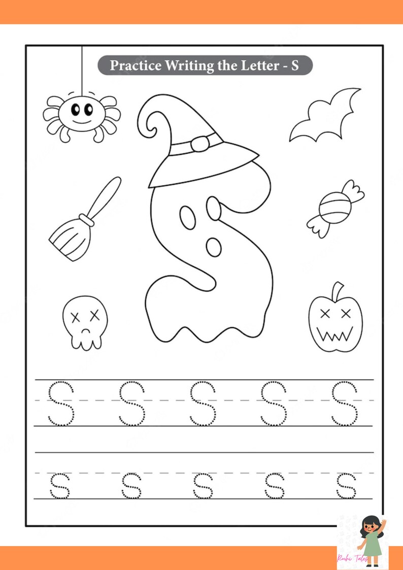 Printable Halloween Theme Halloween Alphabet Alphabet - Etsy