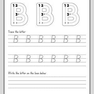 A to Z Worksheets Printable Alphabet Book Puzzle Preschool - Etsy