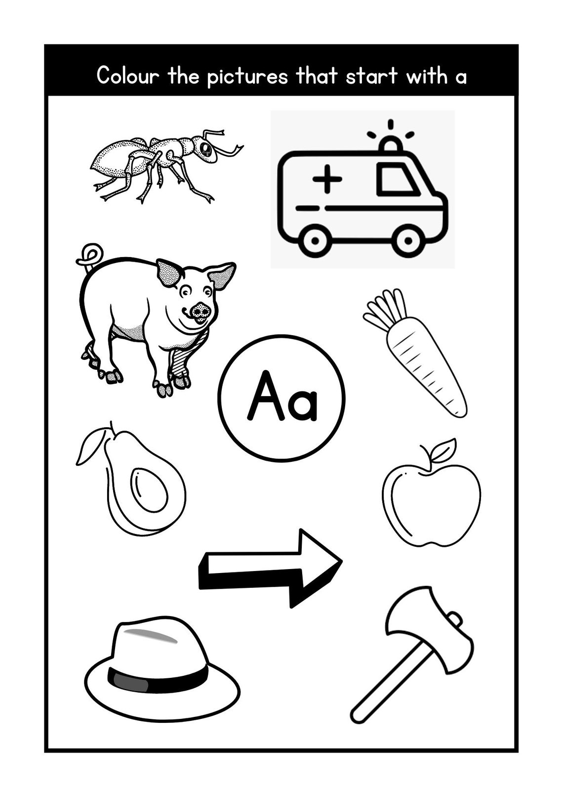A to Z Worksheets Printable Alphabet Book Puzzle Preschool - Etsy
