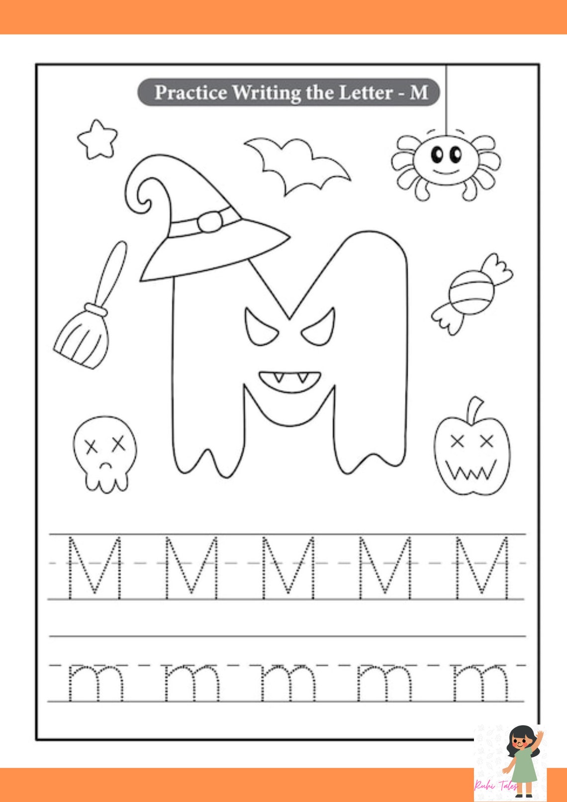 Printable Halloween Theme Halloween Alphabet Alphabet - Etsy
