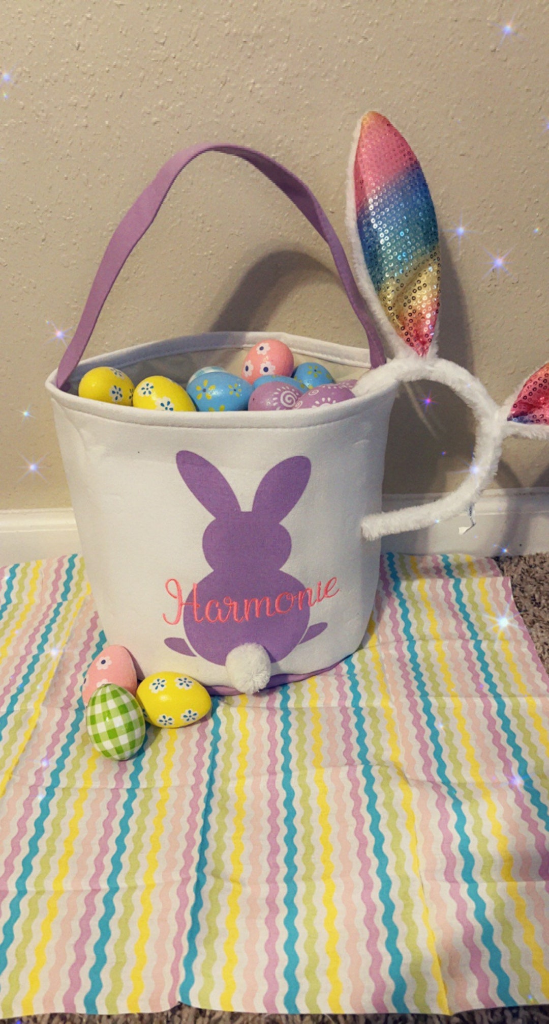 Personalized Easter Baskets - Etsy Canada