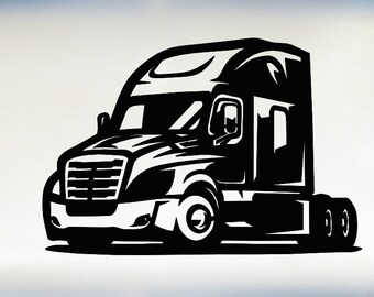 Transport Truck Dxf - Etsy