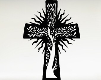 Tree Cross Cricut - Etsy