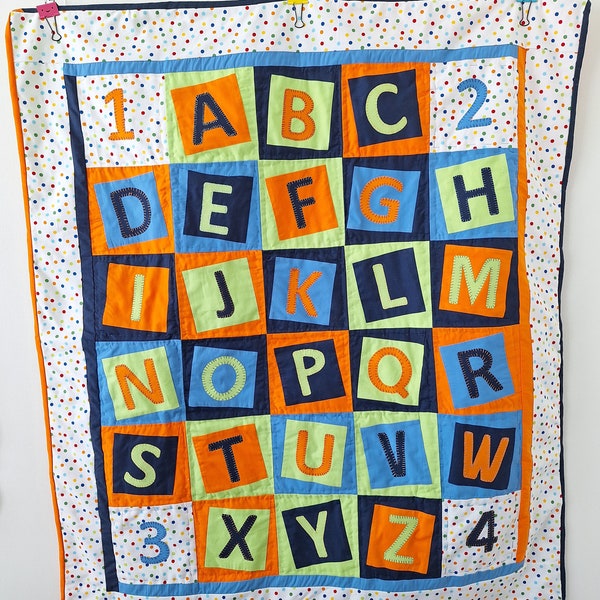 Abc Baby Quilt - Etsy