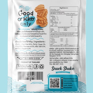 Snackshake - Fish Cracker (healthy Snack by Vacuum Fried) - Etsy