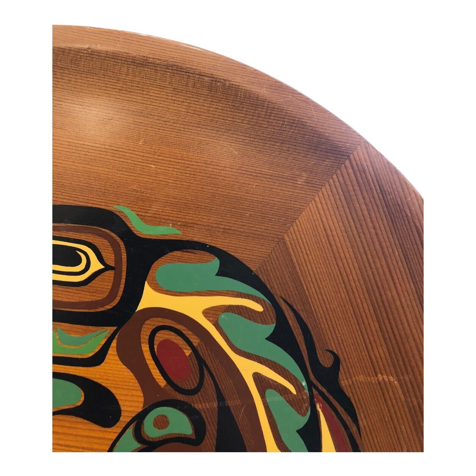 Indigenous Art Western Red Cedar Wood Charger Plate Wall Art Killer ...