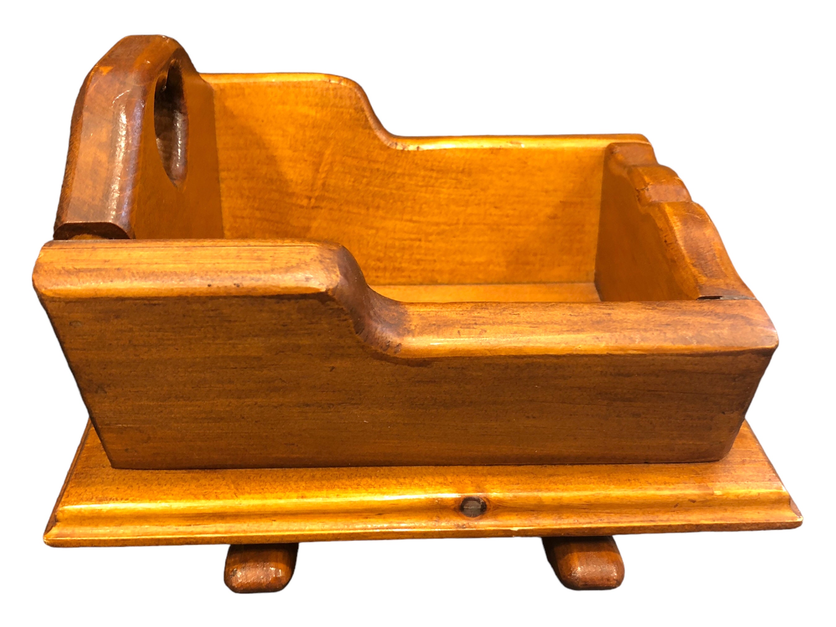 Hand-crafted Wood Doll Cradle Baby Doll Rocking Cradle Country Décor - Etsy