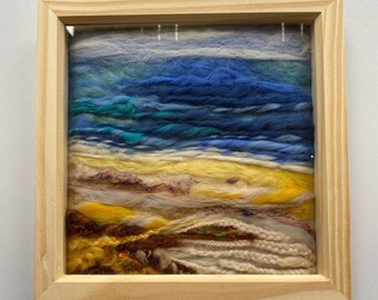 Beach Felt Art Scene - Etsy