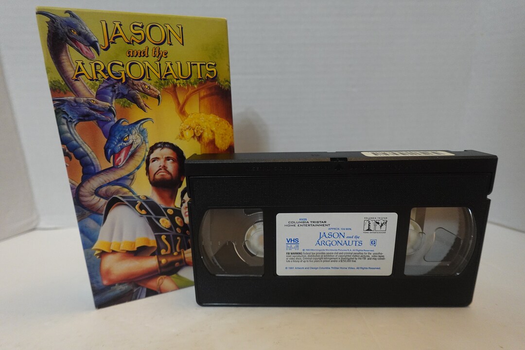 Jason and the Argonauts VHS Tape tested - Etsy