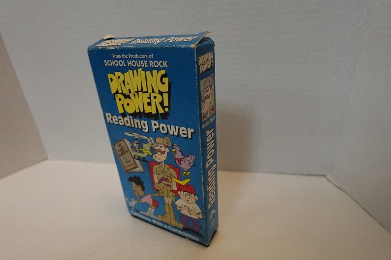 School House Rock: Drawing Power! Reading Power VHS Tape (tested) - Etsy