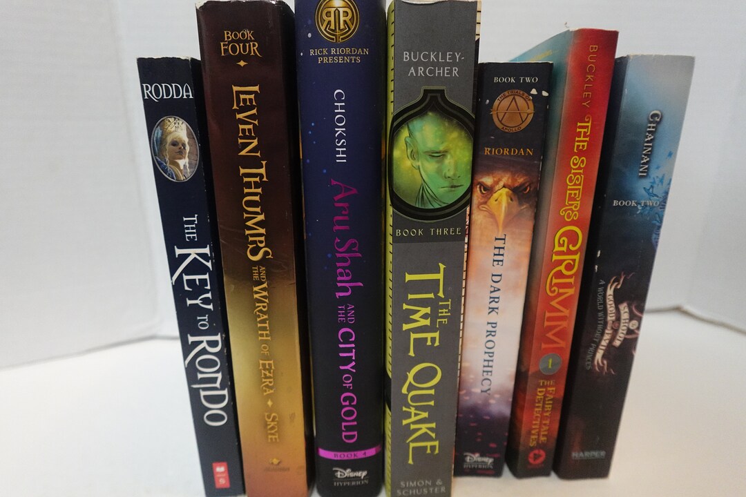 Large Collection of YA Fantasy Books (1 Hardcover, 6 Paperbacks) - Etsy