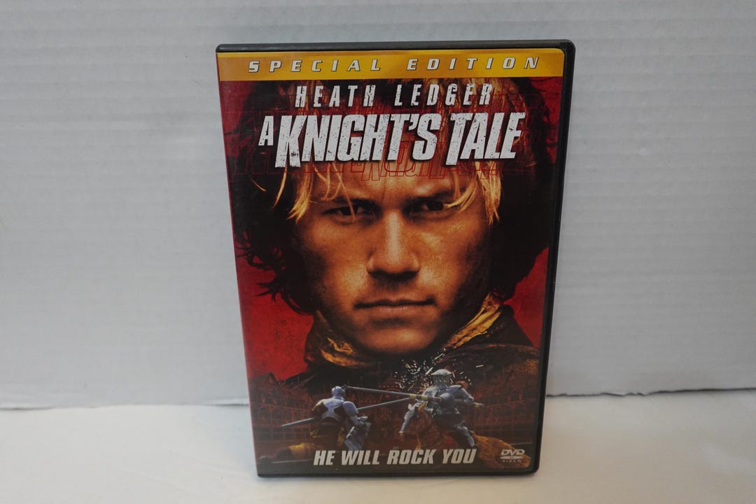 A Knight's Tale (heath Ledger) Special Edition DVD - Etsy