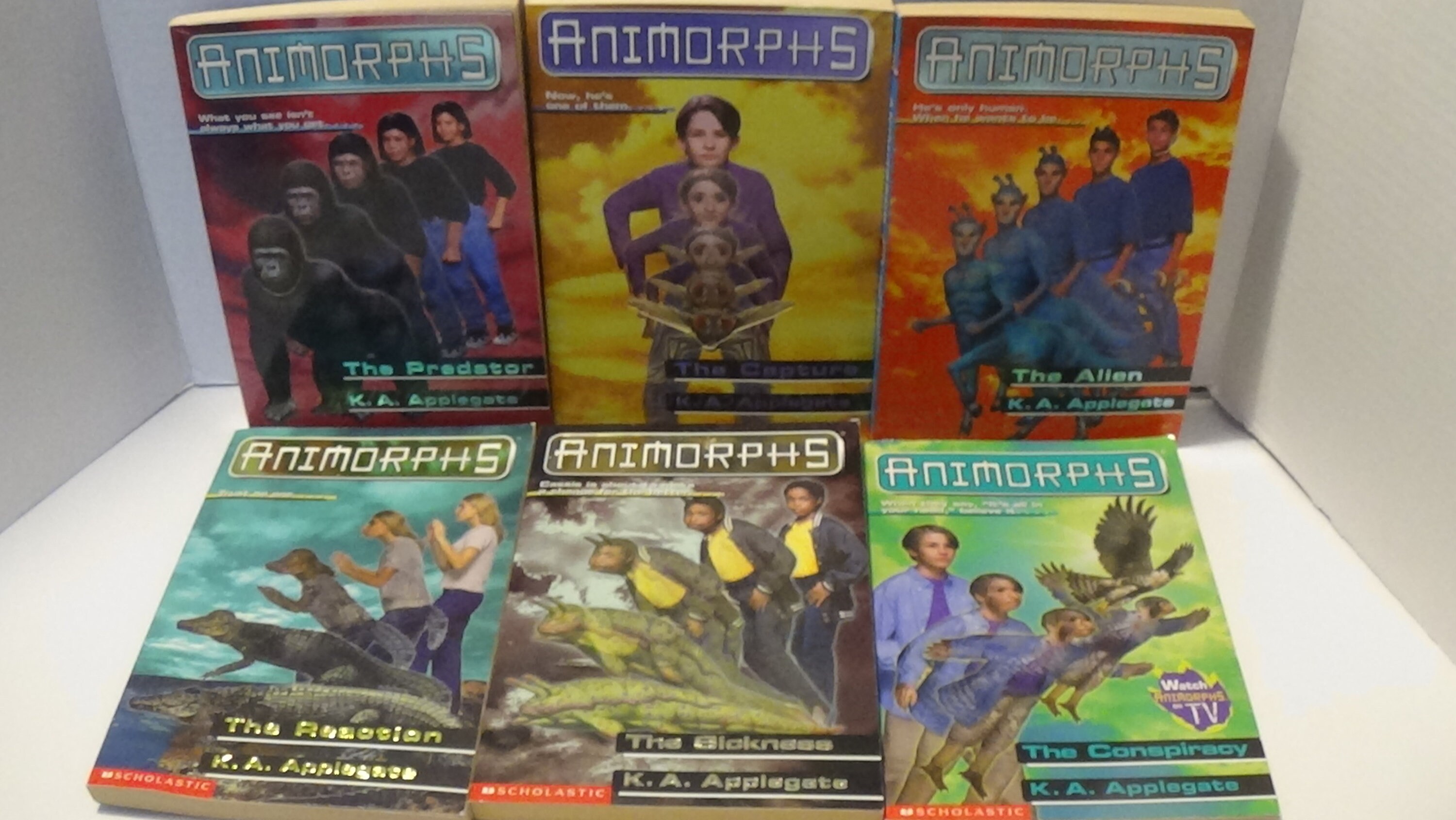 Animorphs Vintage Scholastic Kids Book Series Lot K.A. - Etsy