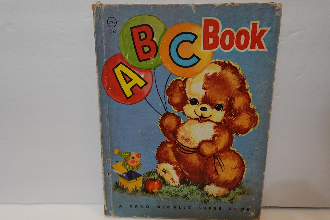 1955 ABC Book (hardcover Alphabet Book) - Etsy