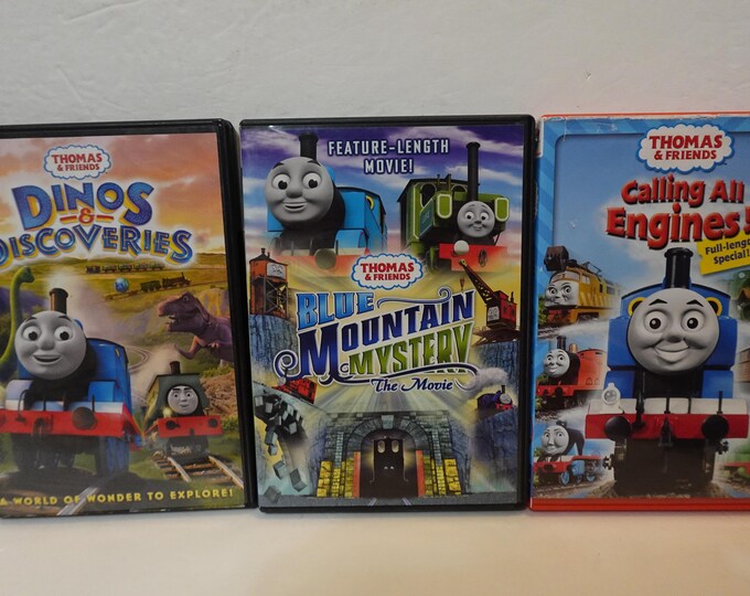 Thomas & Friends DVD Lot (children's Animated Series and Movies) - Etsy