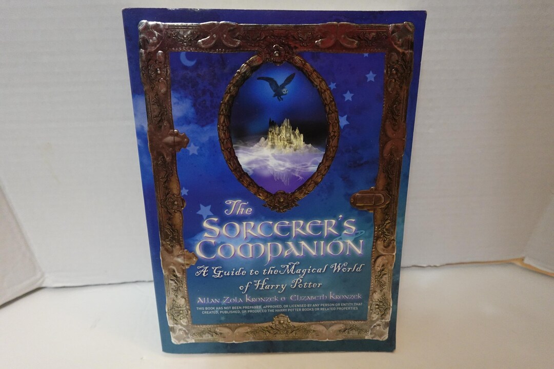Harry Potter the Sorcerer's Companion Large Paperback Book a Guide to ...