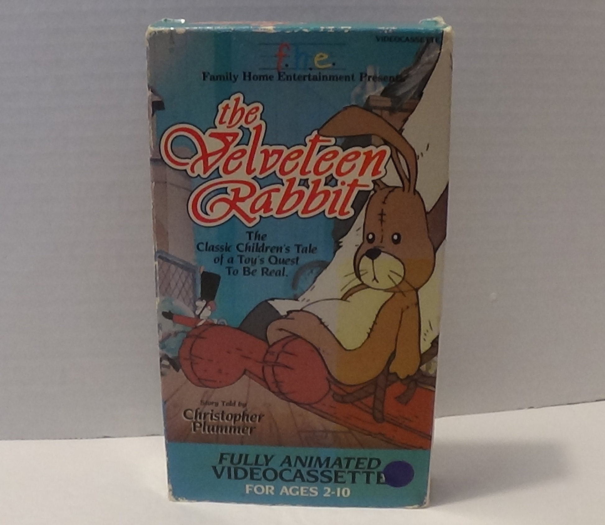 The Velveteen Rabbit VHS f.h.e. 1985 Animated Movie Release - Etsy