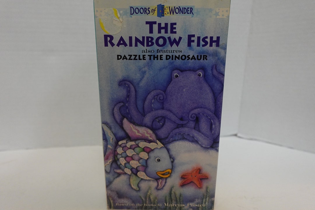 The Rainbow Fish and Dazzle the Dinosaur VHS Tape (tested) - Etsy