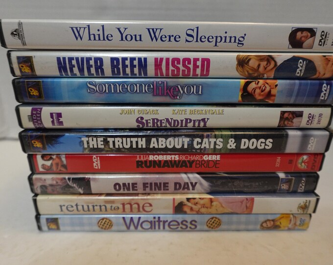 Romantic Comedy Movie DVD Lot (9 Movies) - Etsy