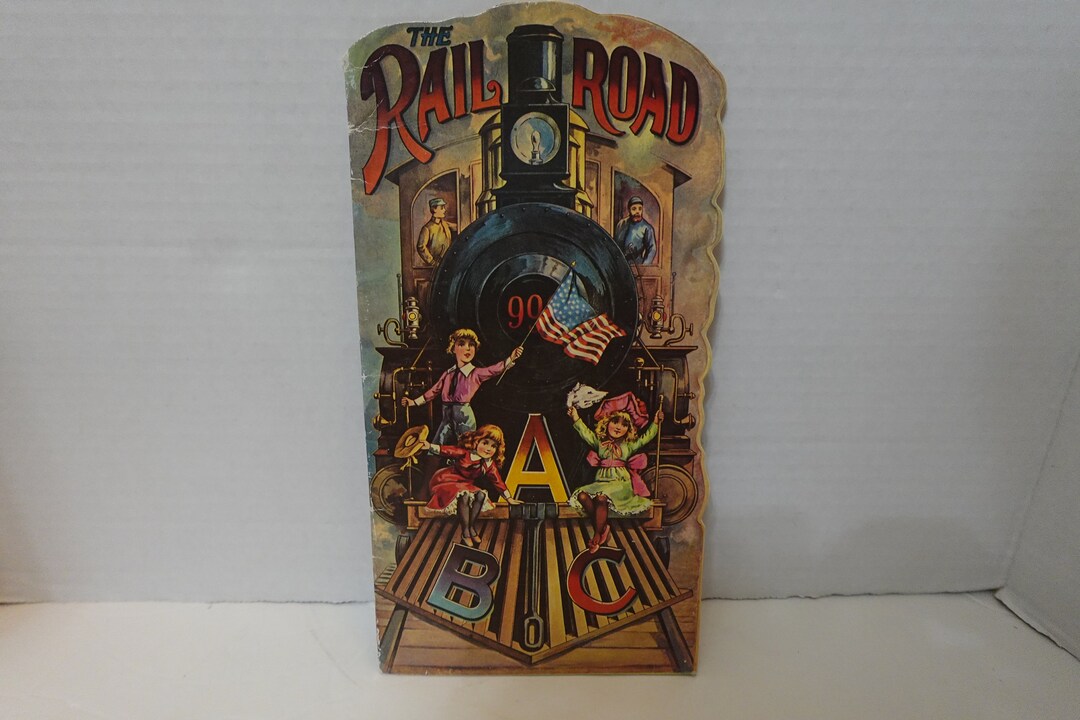 The Rail Road (vintage 1982 Children's Paperback ABC Book) - Etsy