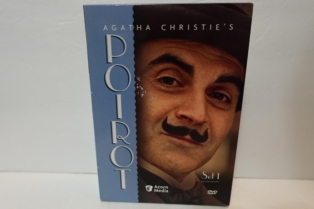Agatha Christie's Poirot (DVD Box Set) Acorn Media - Etsy