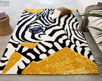 Tufted Portrait Rug - Etsy