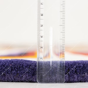 Paint Splatter Purple & Multi, Irregular Shaped Hand-tufted Wool ...