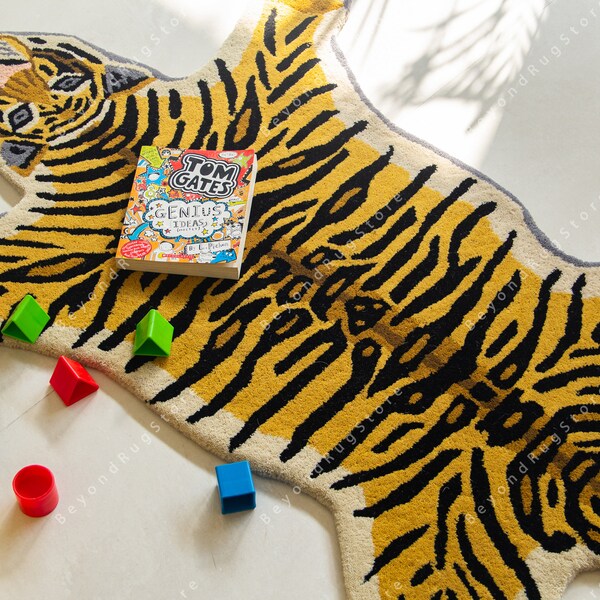 Tiger Skin Rug - Etsy