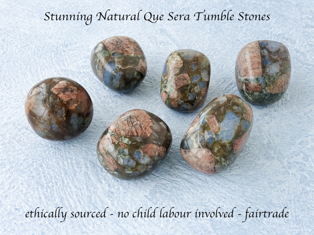 Que Sera Tumble Stone / Que Sera Tumblestones / Tumbled Llanite ...