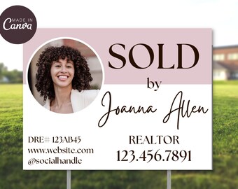 Sold Yard Sign - Etsy